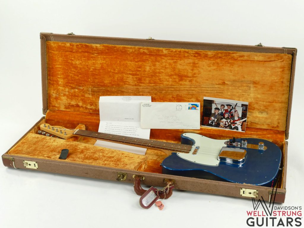 Telecaster – Lake Placid Blue (ex Alvino Rey) – Davidson's Well Strung ...