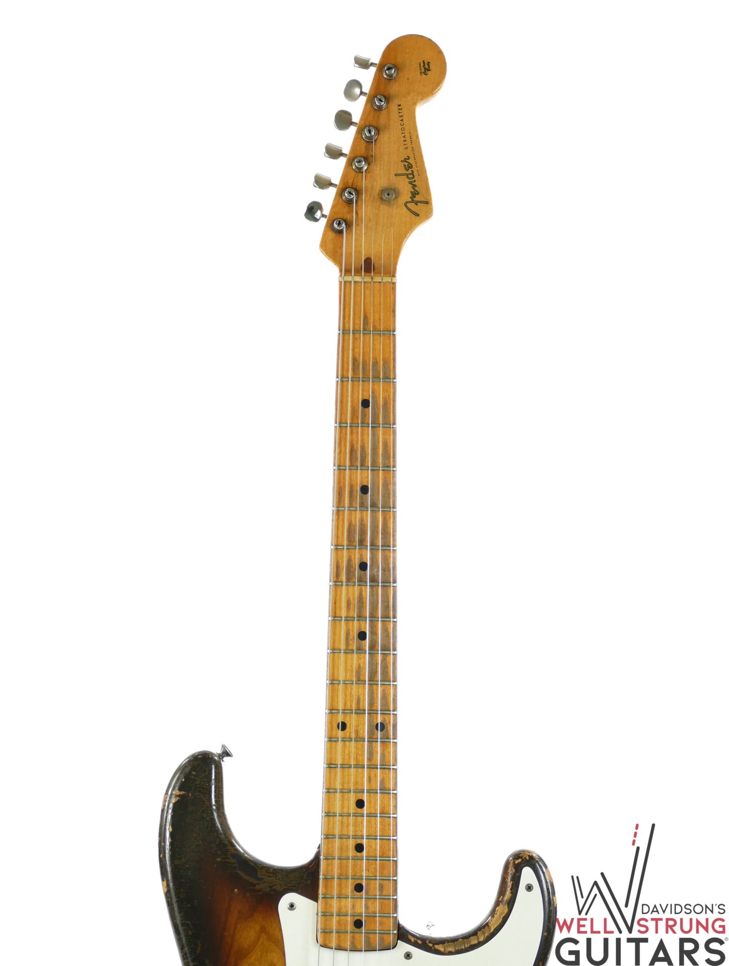 Stratocaster – Sunburst (Trem Cover Serial #) – Davidson's Well Strung ...