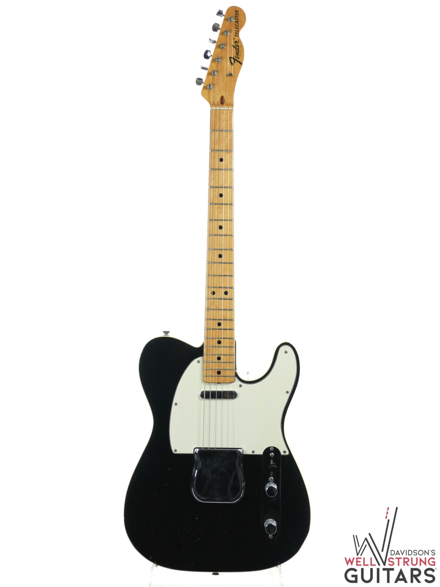 Custom Telecaster – Black – Davidson's Well Strung Guitars – We Buy and ...