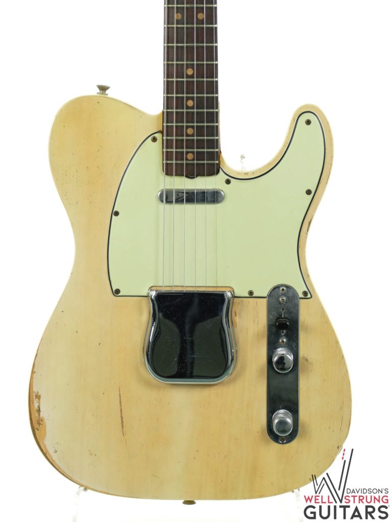 Custom Telecaster – Blond – Davidson's Well Strung Guitars – We Buy and ...