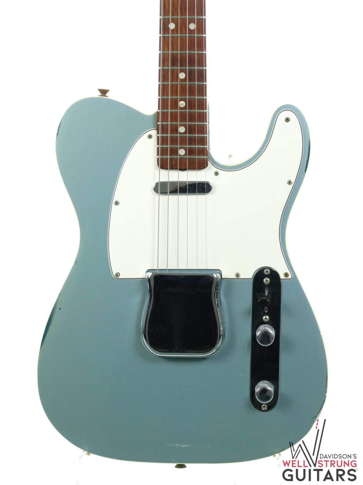 Custom Telecaster – Blue Ice Metallic – Davidson's Well Strung Guitars ...