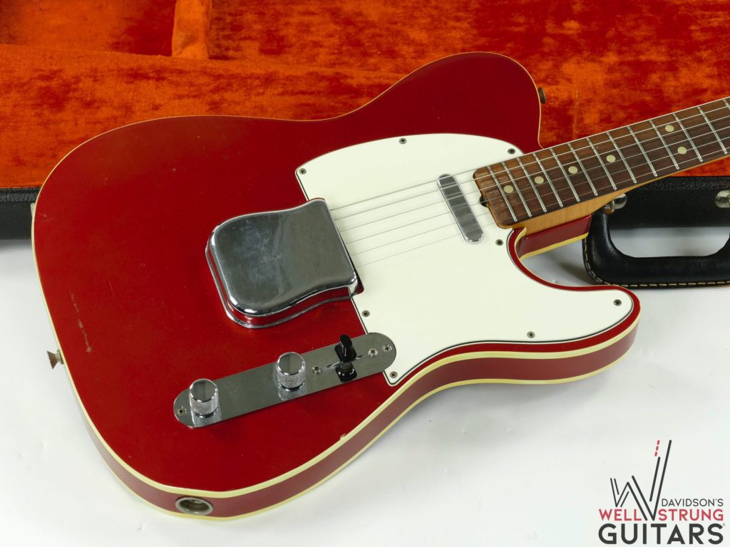 Custom Telecaster – Candy Apple Red – Davidson's Well Strung Guitars ...