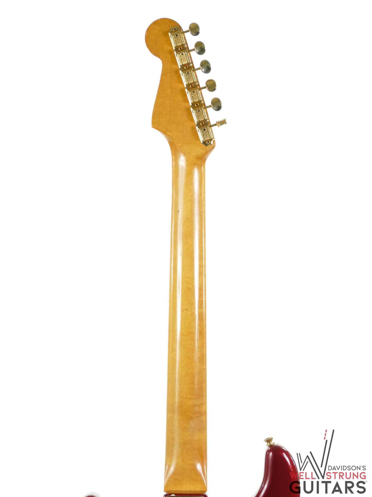 Stratocaster – Candy Apple Red (Maple Cap) – Davidson's Well Strung ...