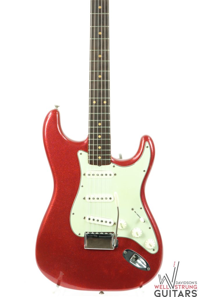 Stratocaster – Red Sparkle – Davidson's Well Strung Guitars – We Buy ...