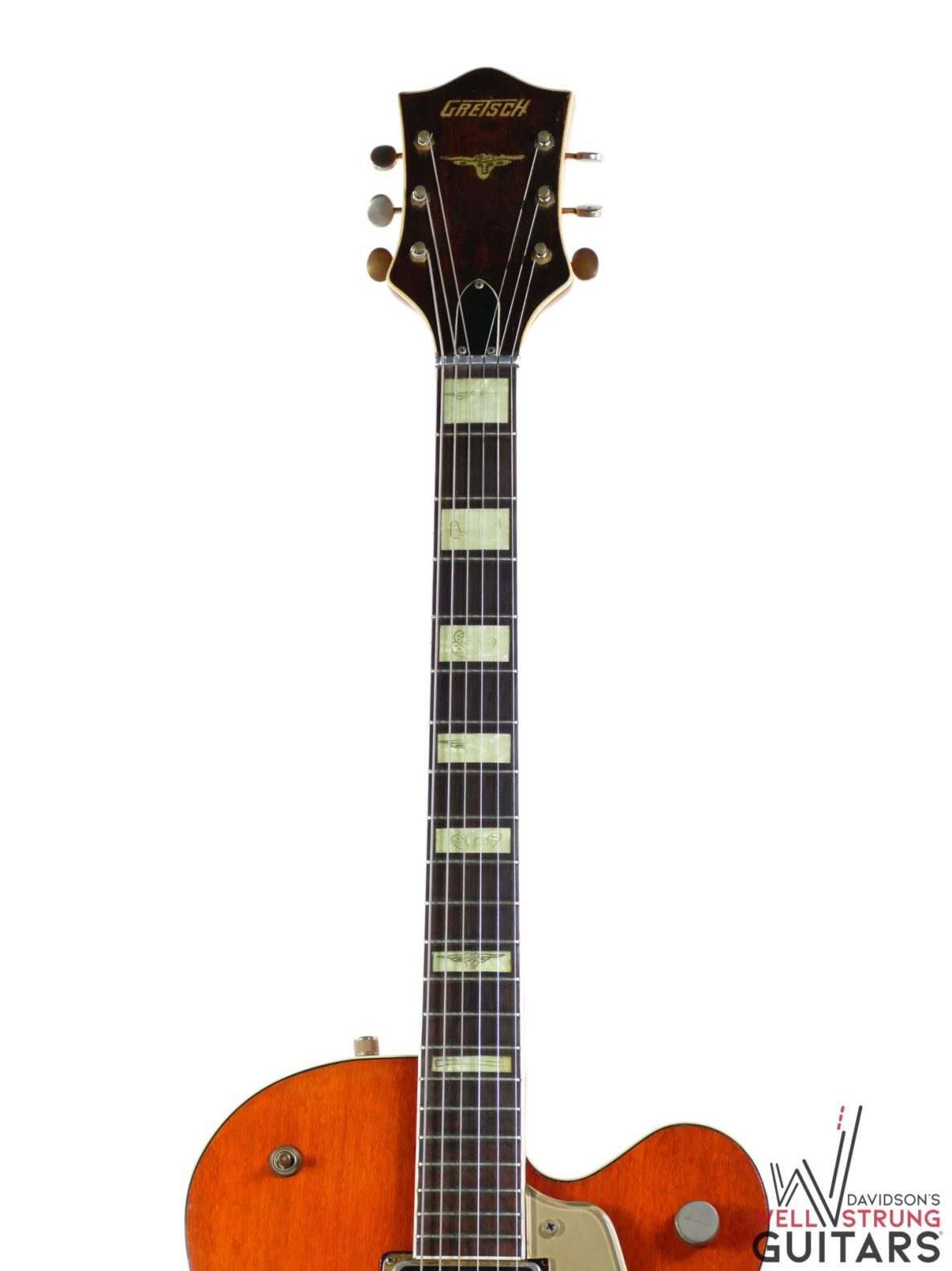 Chet Atkins 6120 – Orange – Davidson's Well Strung Guitars – We Buy and ...