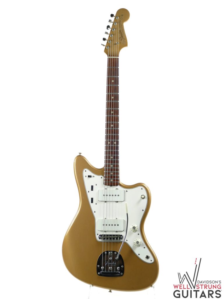 Jazzmaster - Firemist Gold Metallic - Davidson's Well Strung Guitars ...