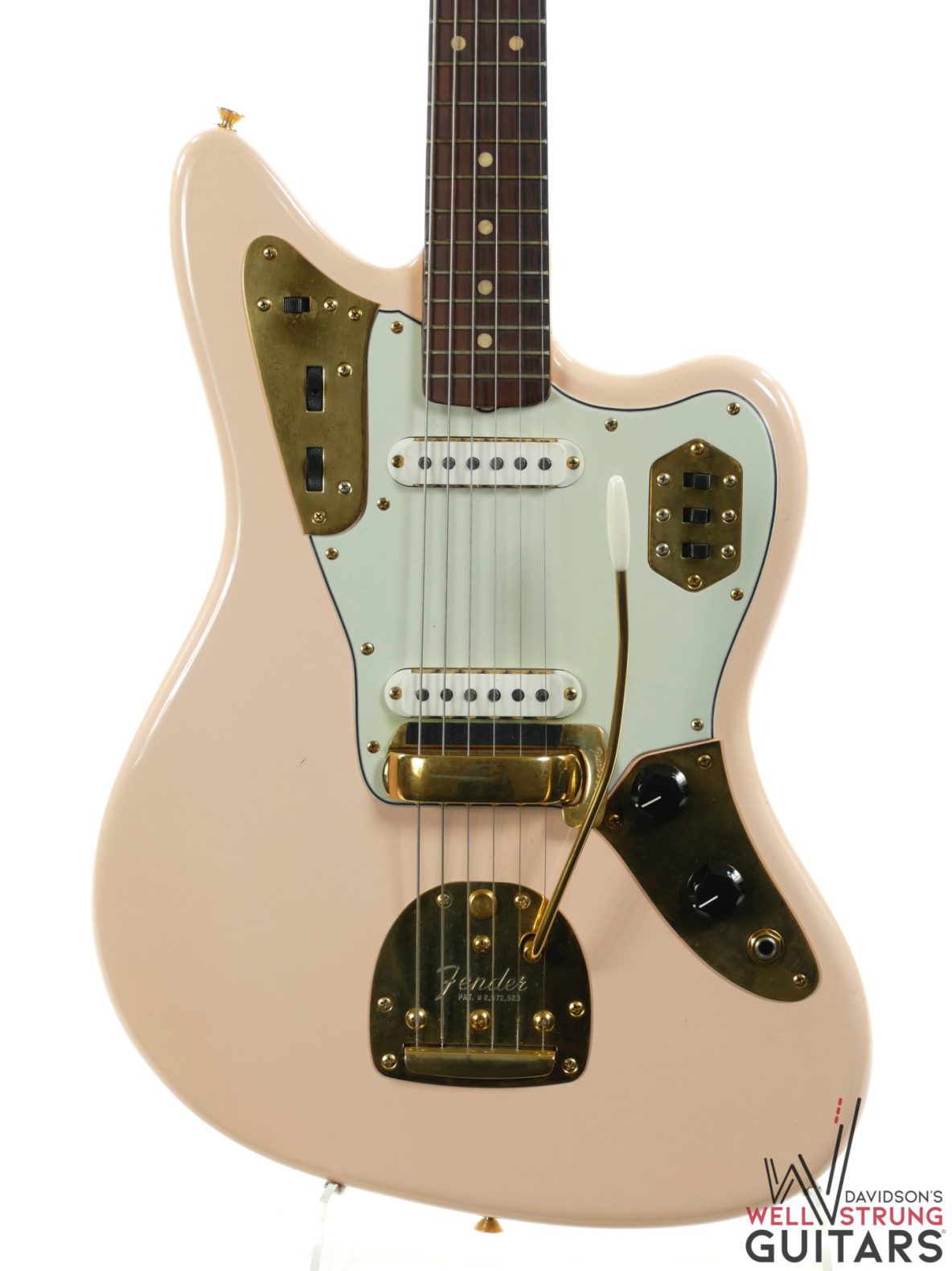 Jaguar – Shell Pink (Gold Hardware) – Davidson's Well Strung Guitars ...