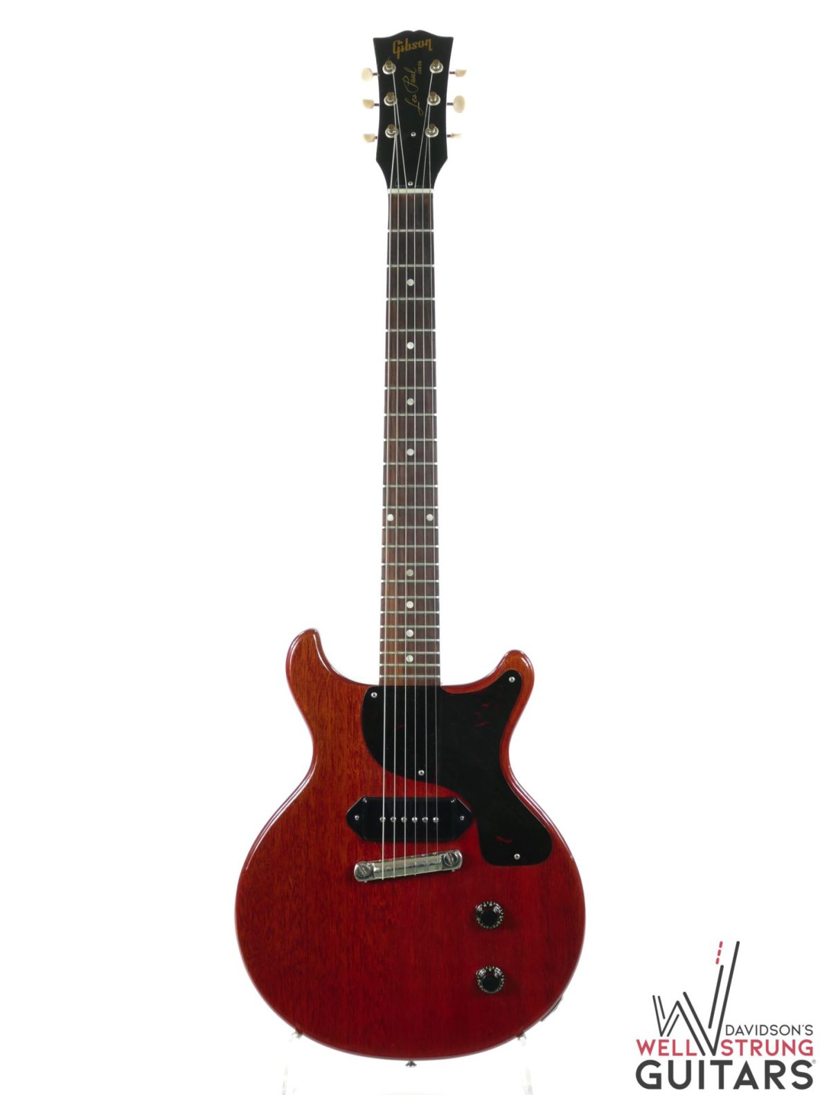 Les Paul Junior – Cherry – Davidson's Well Strung Guitars – We Buy and ...