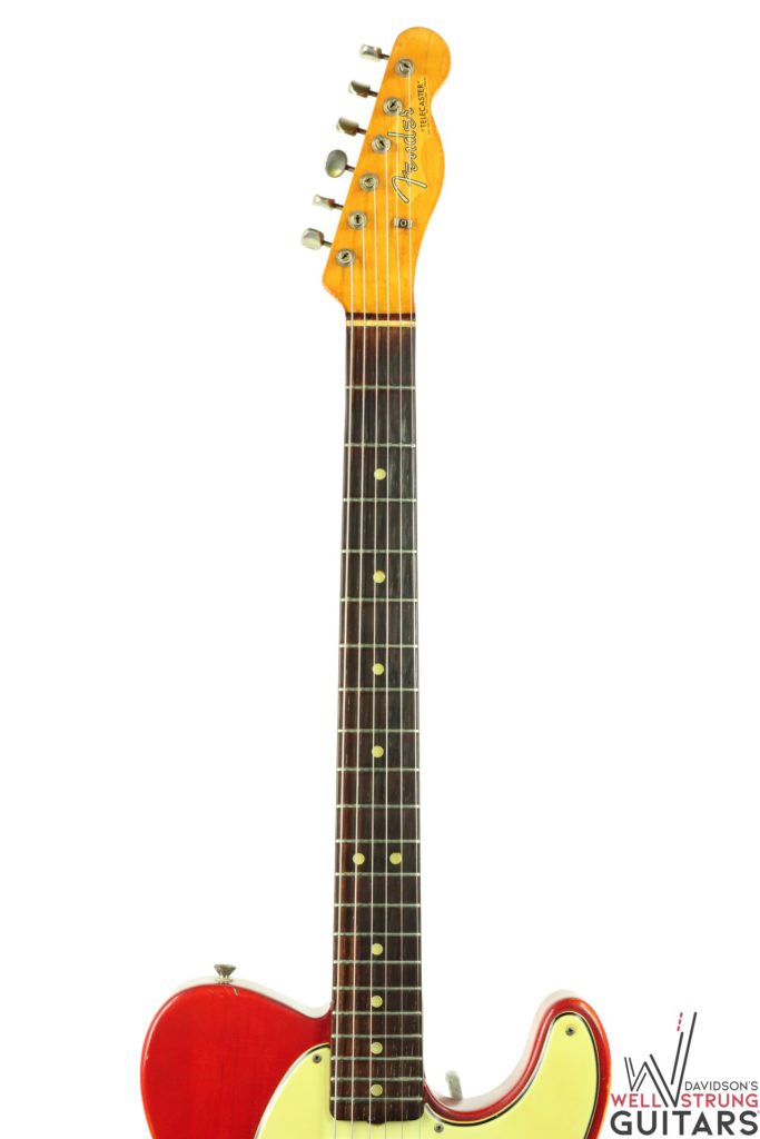 Telecaster - Transparent Red - Davidson's Well Strung Guitars - We Buy ...