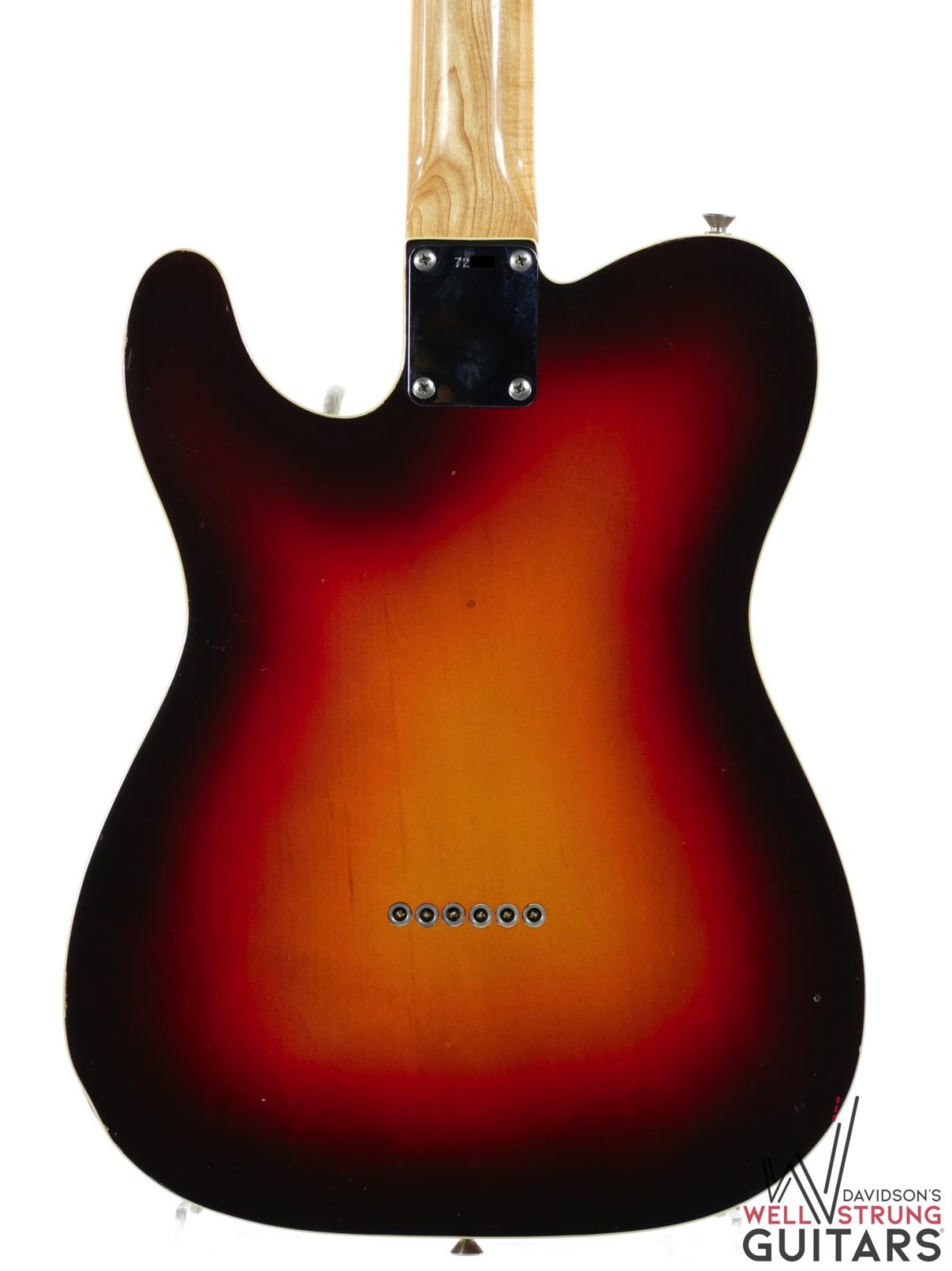 Custom Telecaster – Sunburst – Davidson's Well Strung Guitars – We Buy ...