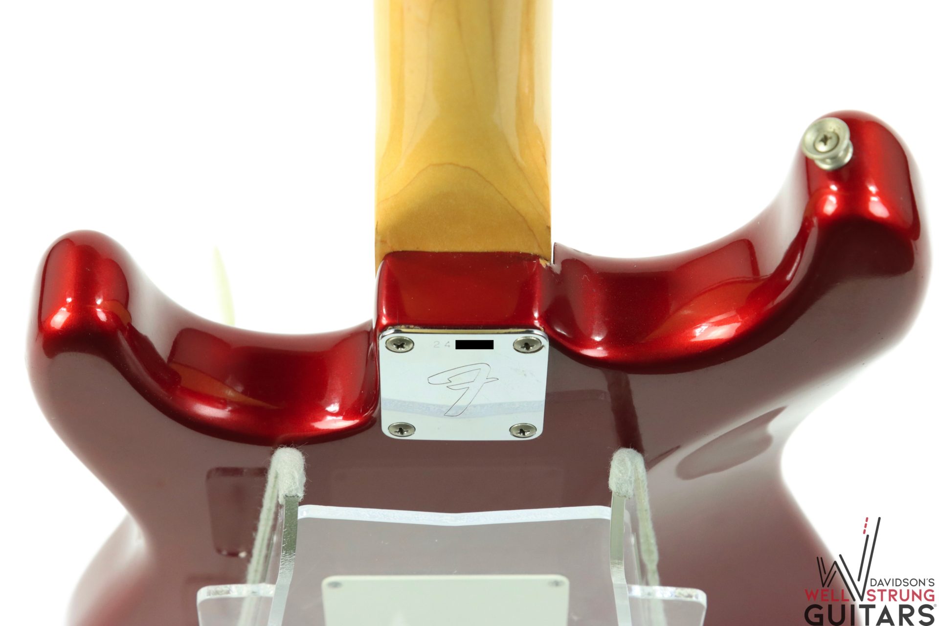 Stratocaster – Candy Apple Red – Davidson's Well Strung Guitars – We ...