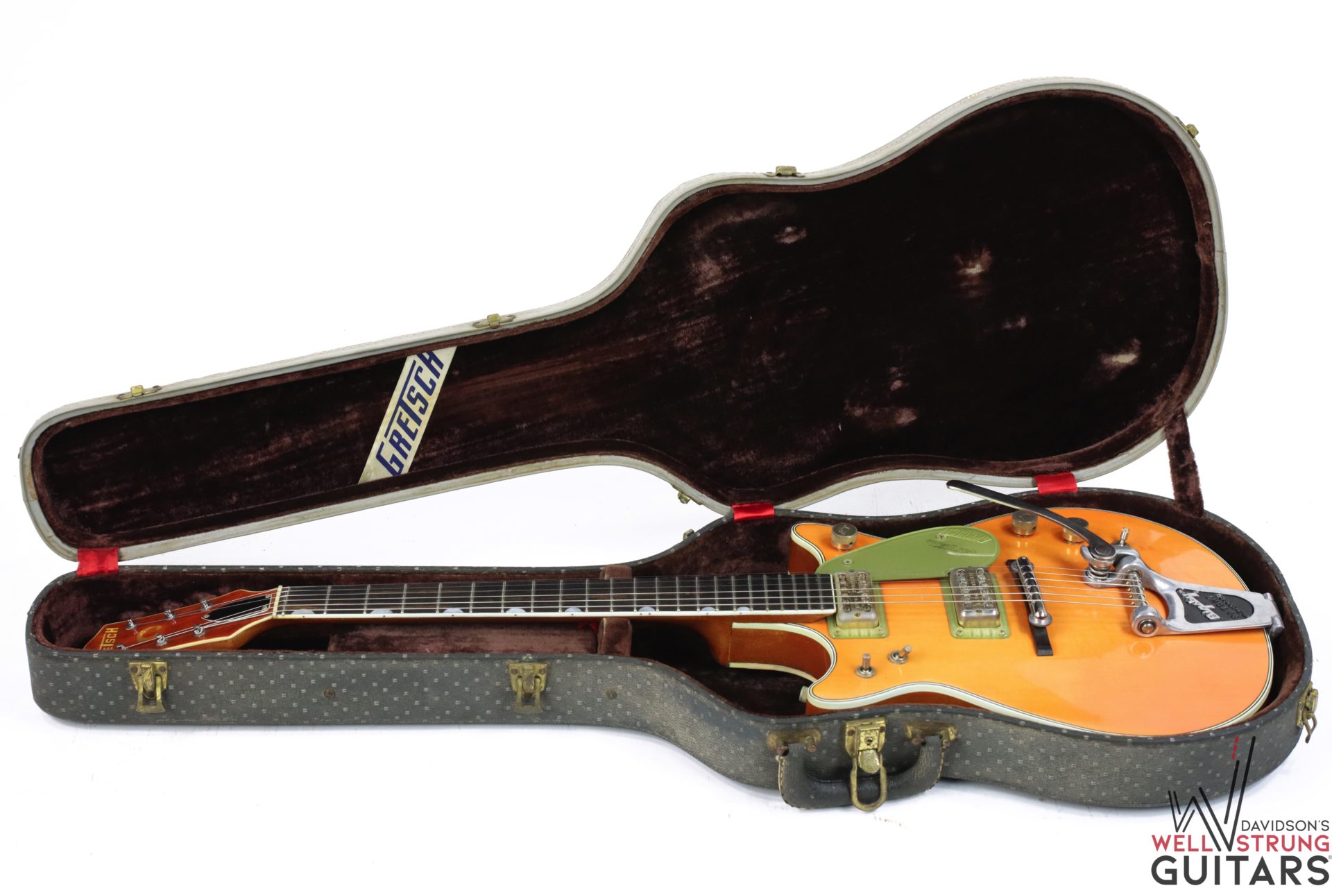 Chet Atkins (6121) – Orange – Davidson's Well Strung Guitars – We Buy ...