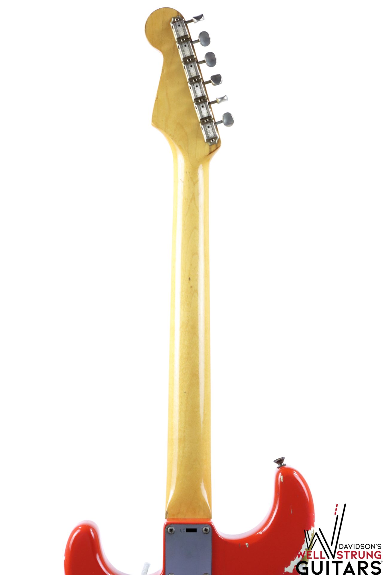 Stratocaster – Fiesta Red (Maple Cap) – Davidson's Well Strung Guitars ...