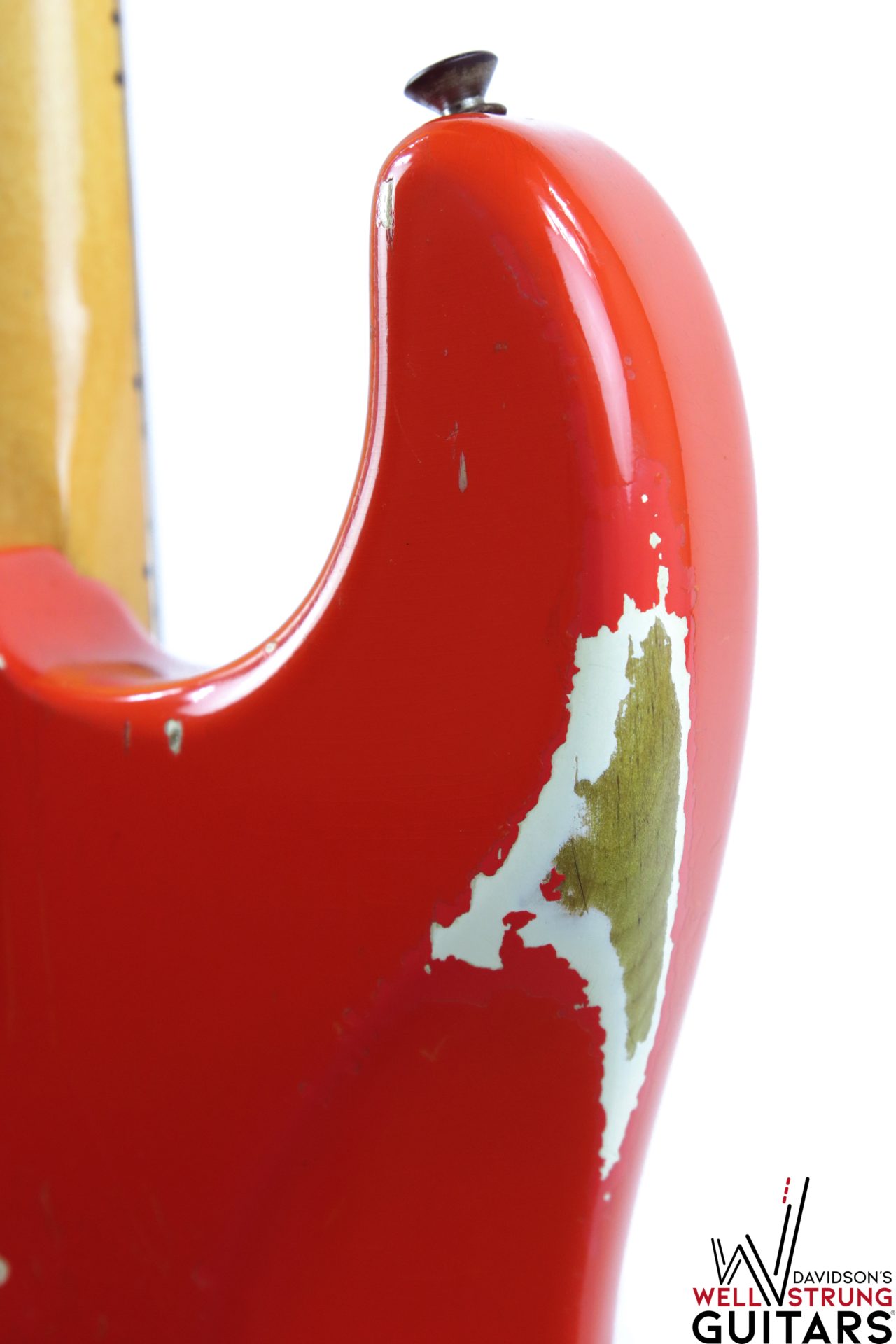 Stratocaster – Fiesta Red (Maple Cap) – Davidson's Well Strung Guitars ...