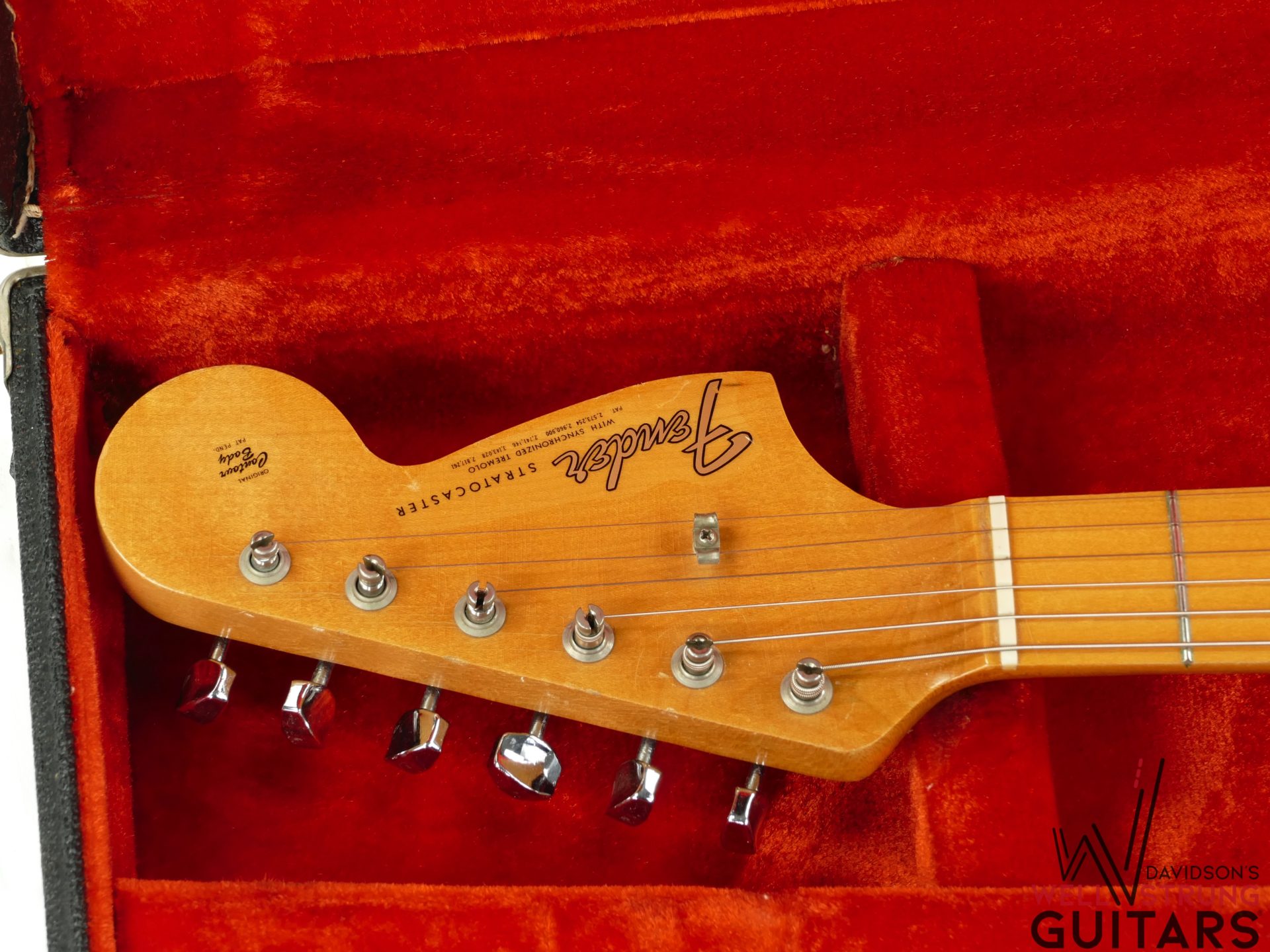 Stratocaster – Firemist Silver – Davidson's Well Strung Guitars – We ...