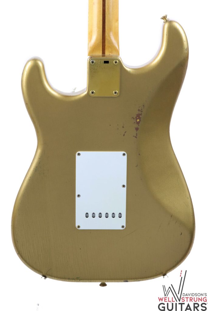Stratocaster – Aztec Gold (Gold Hardware) – Davidson's Well Strung ...