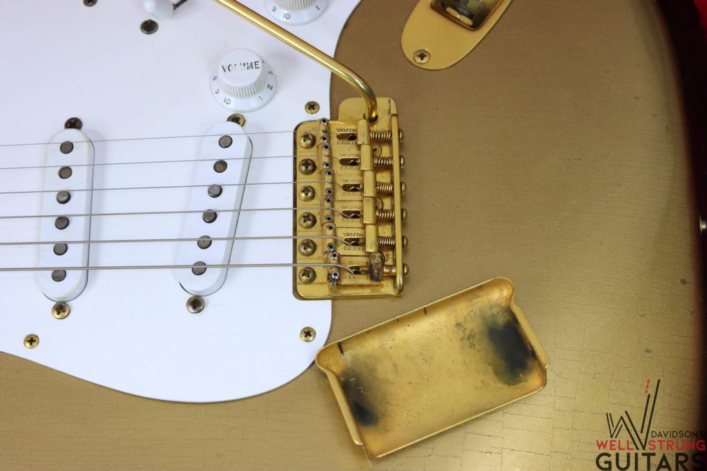 Stratocaster – Aztec Gold (Gold Hardware) – Davidson's Well Strung ...