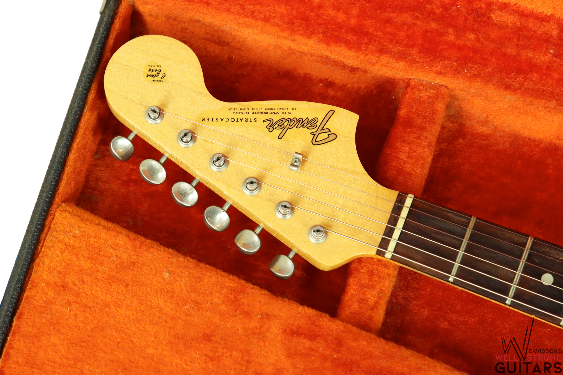 Stratocaster – Firemist Gold – Davidson's Well Strung Guitars – We Buy ...