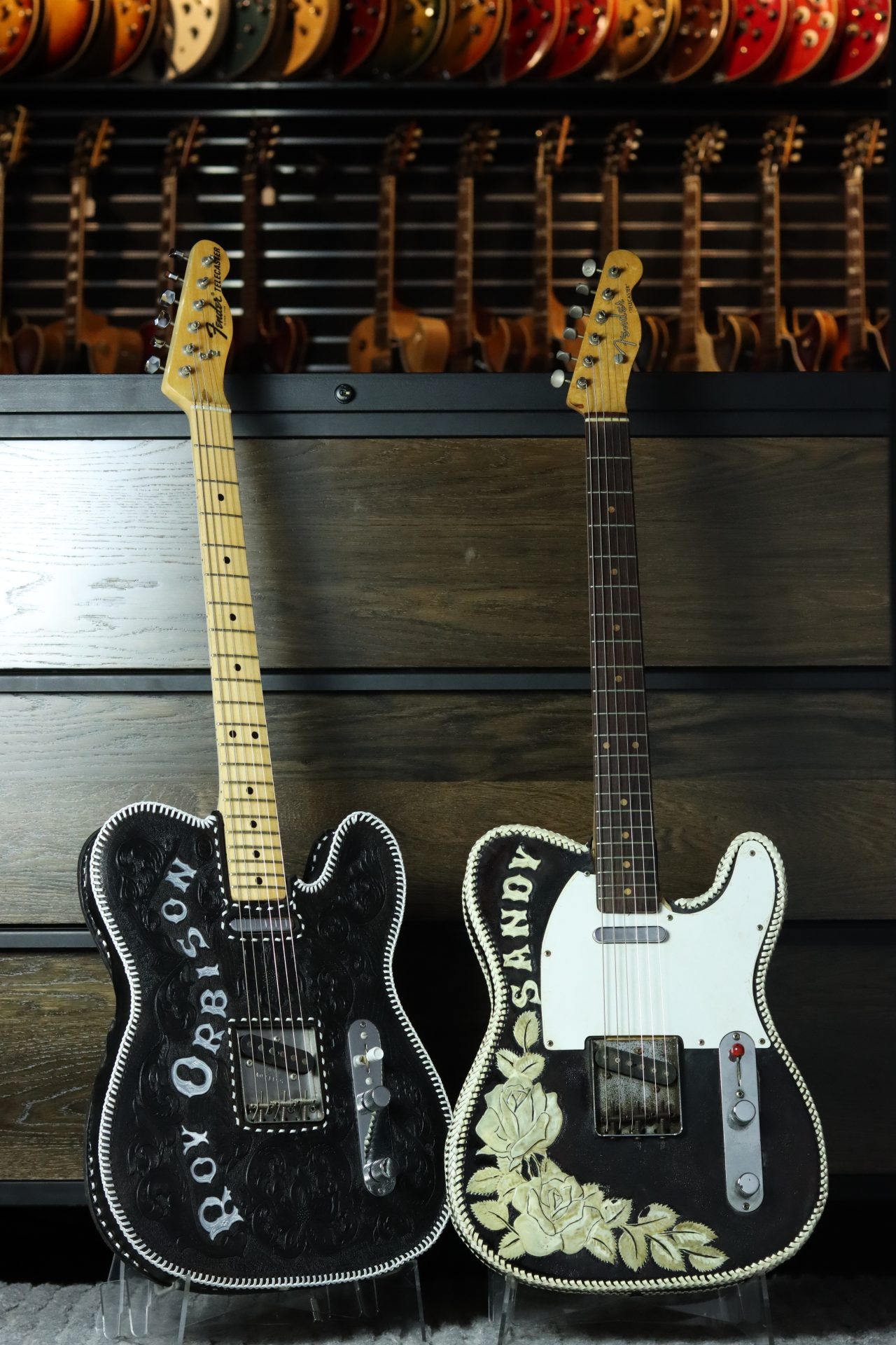 Guitar Highlights: Sandy Coker’s Leather Wrapped 1959 Telecaster ...