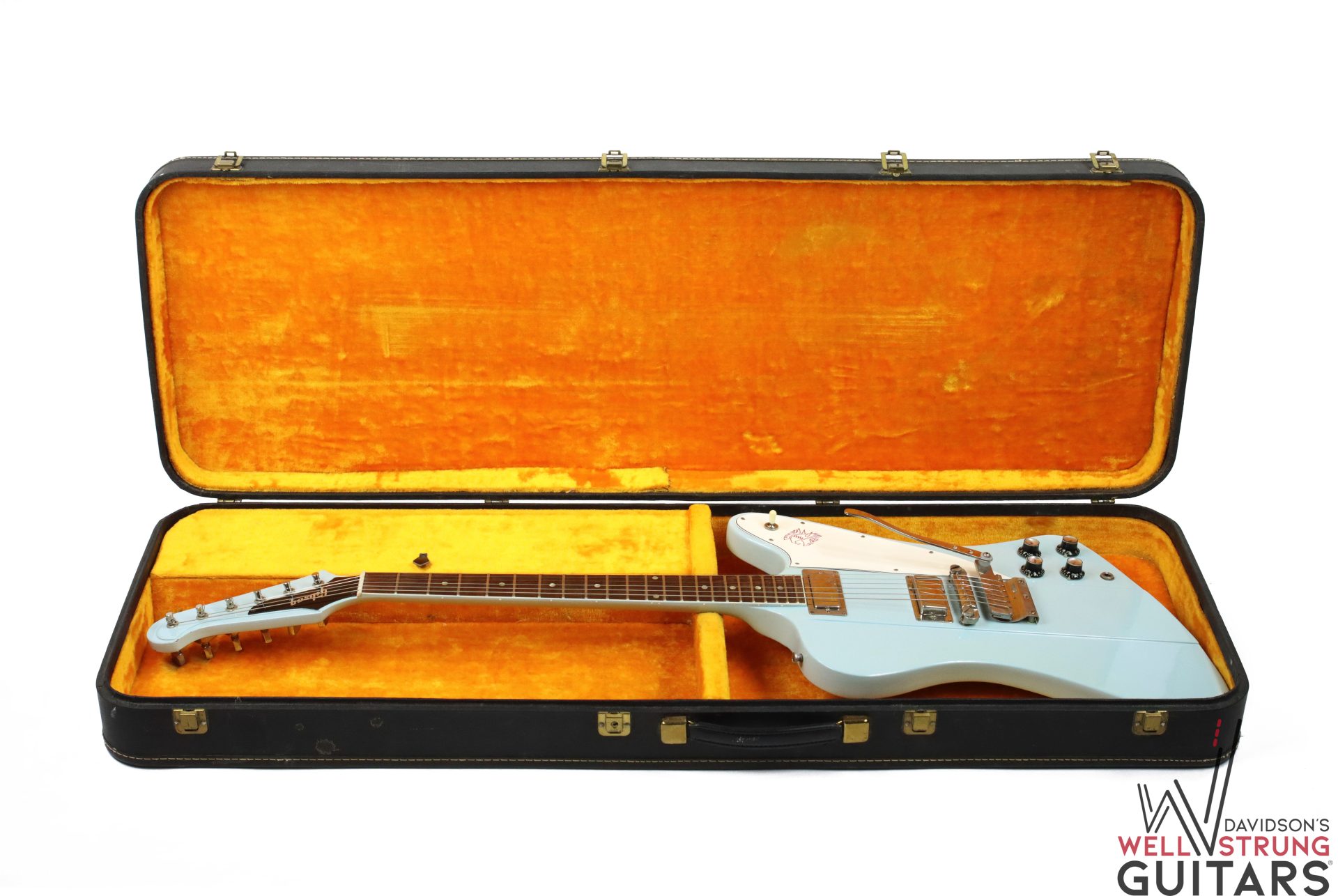 Firebird III – Frost Blue – Davidson's Well Strung Guitars – We Buy and Sell Vintage Guitars