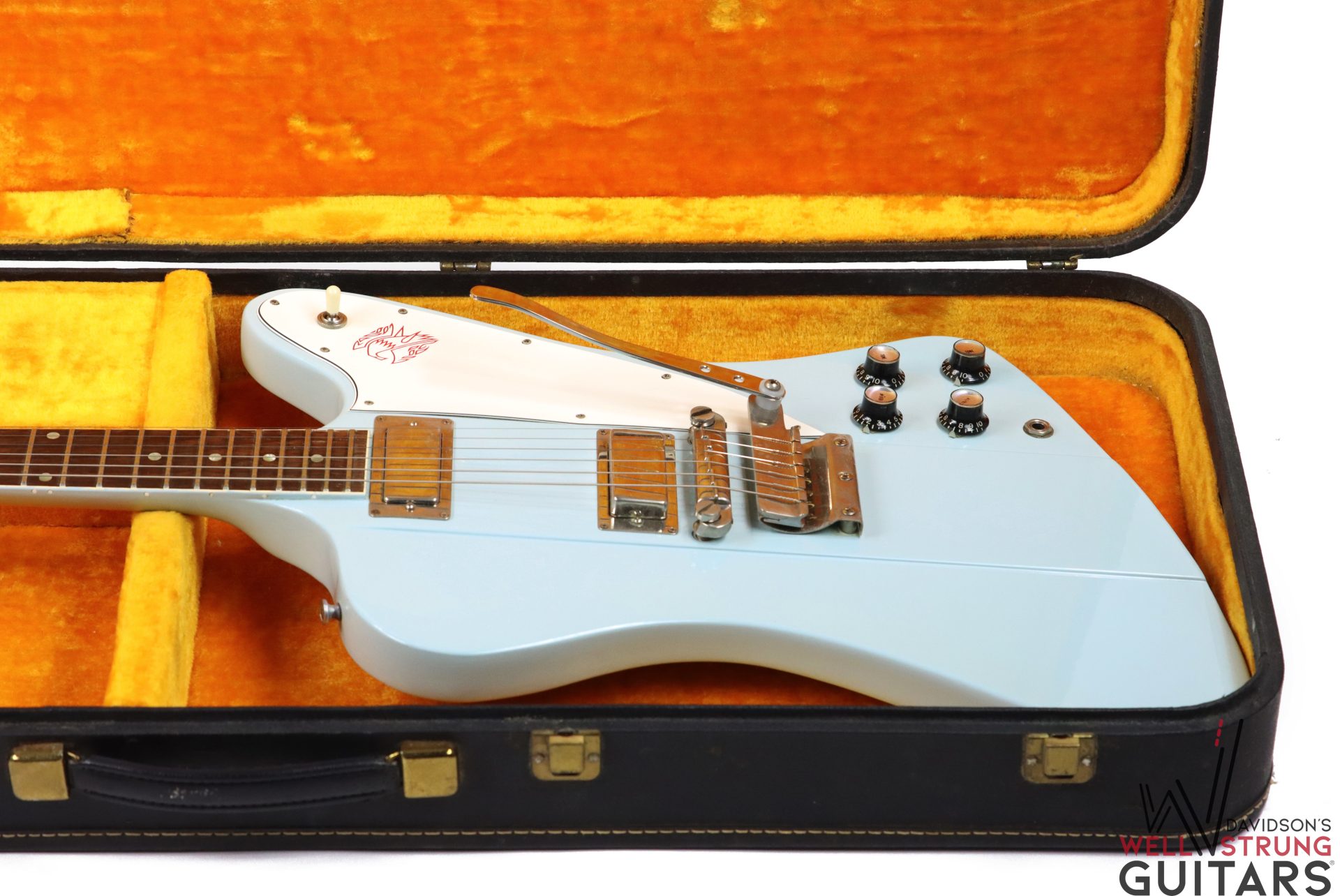 Firebird III – Frost Blue – Davidson's Well Strung Guitars – We Buy and Sell Vintage Guitars
