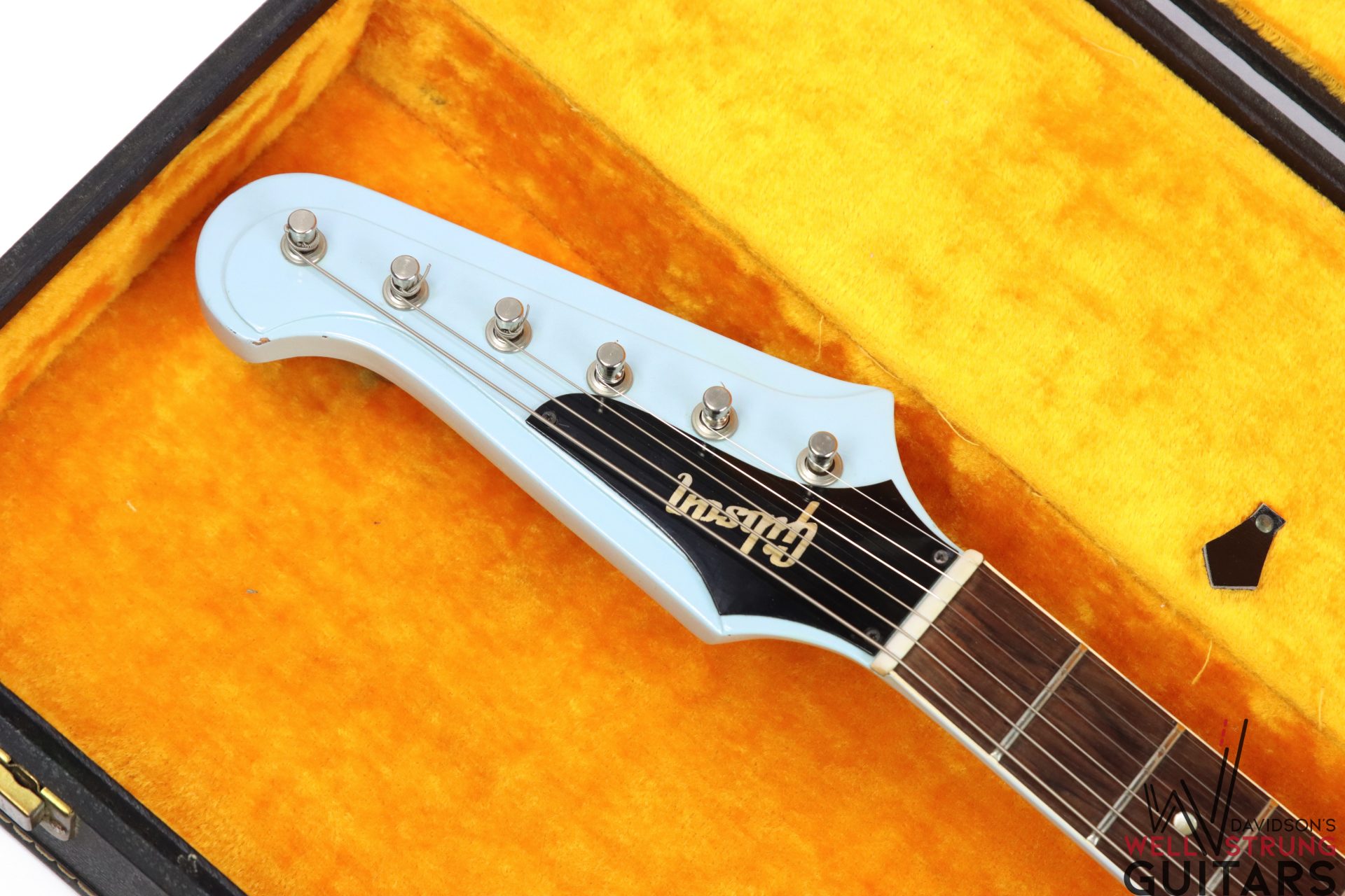 Firebird III – Frost Blue – Davidson's Well Strung Guitars – We Buy and Sell Vintage Guitars