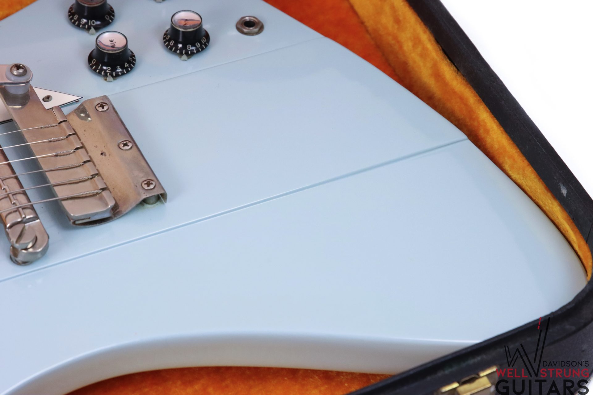 Firebird III – Frost Blue – Davidson's Well Strung Guitars – We Buy and Sell Vintage Guitars