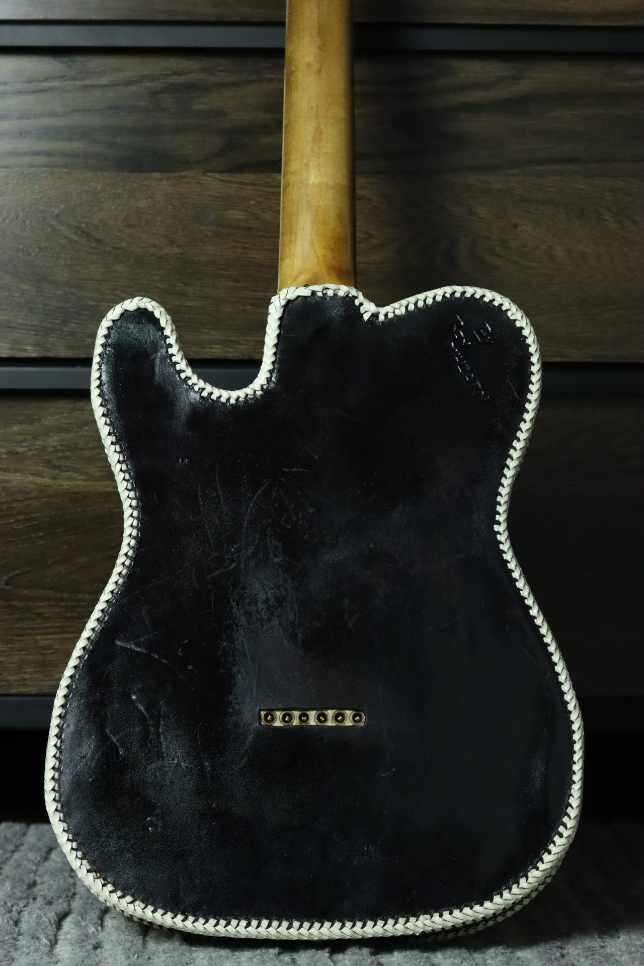 Guitar Highlights: Sandy Coker’s Leather Wrapped 1959 Telecaster ...