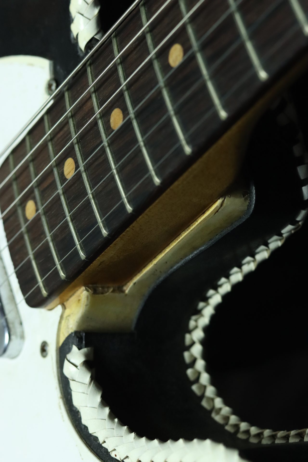 Guitar Highlights: Sandy Coker’s Leather Wrapped 1959 Telecaster ...