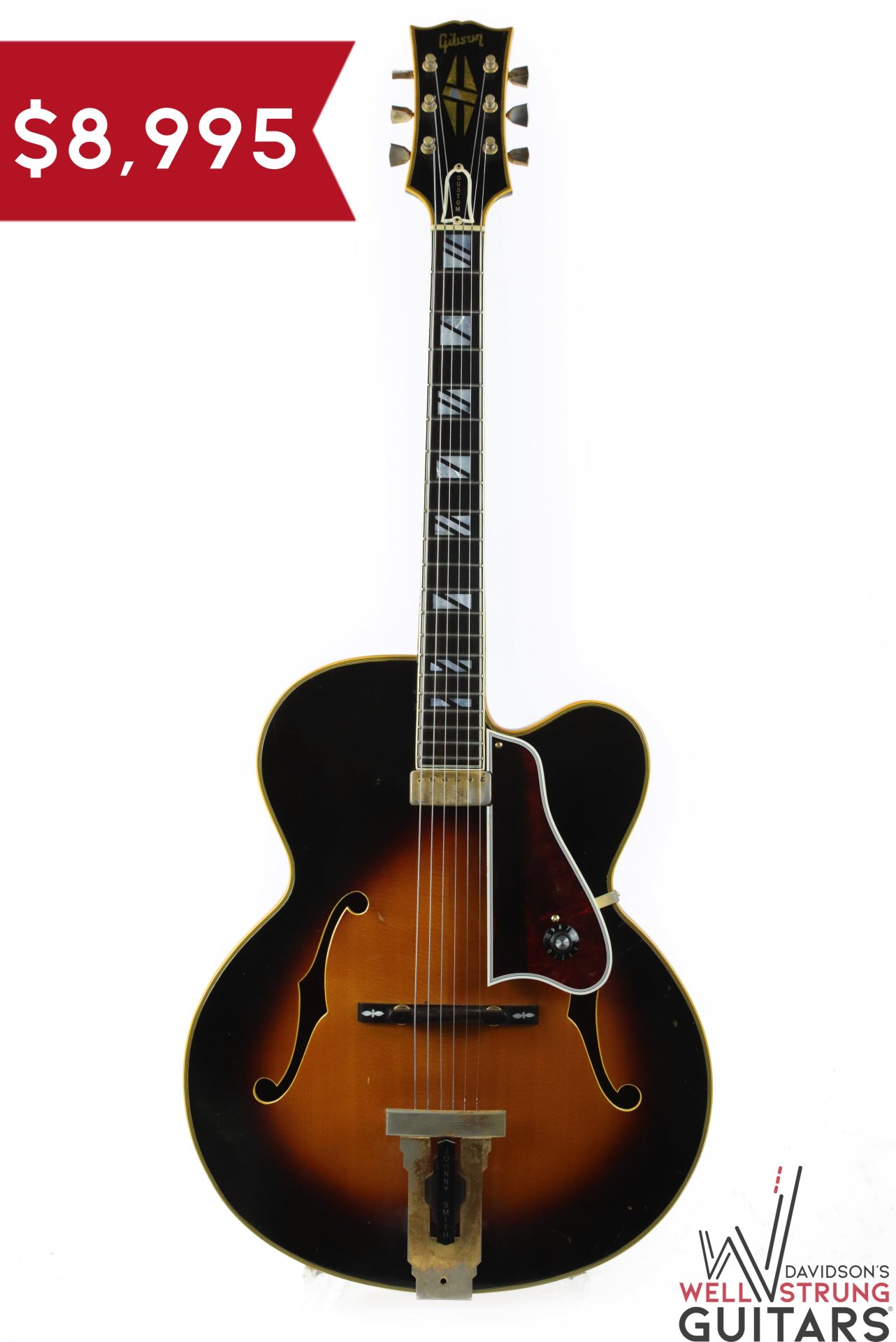 Johnny Smith Sunburst Davidson s Well Strung Guitars We Buy And
