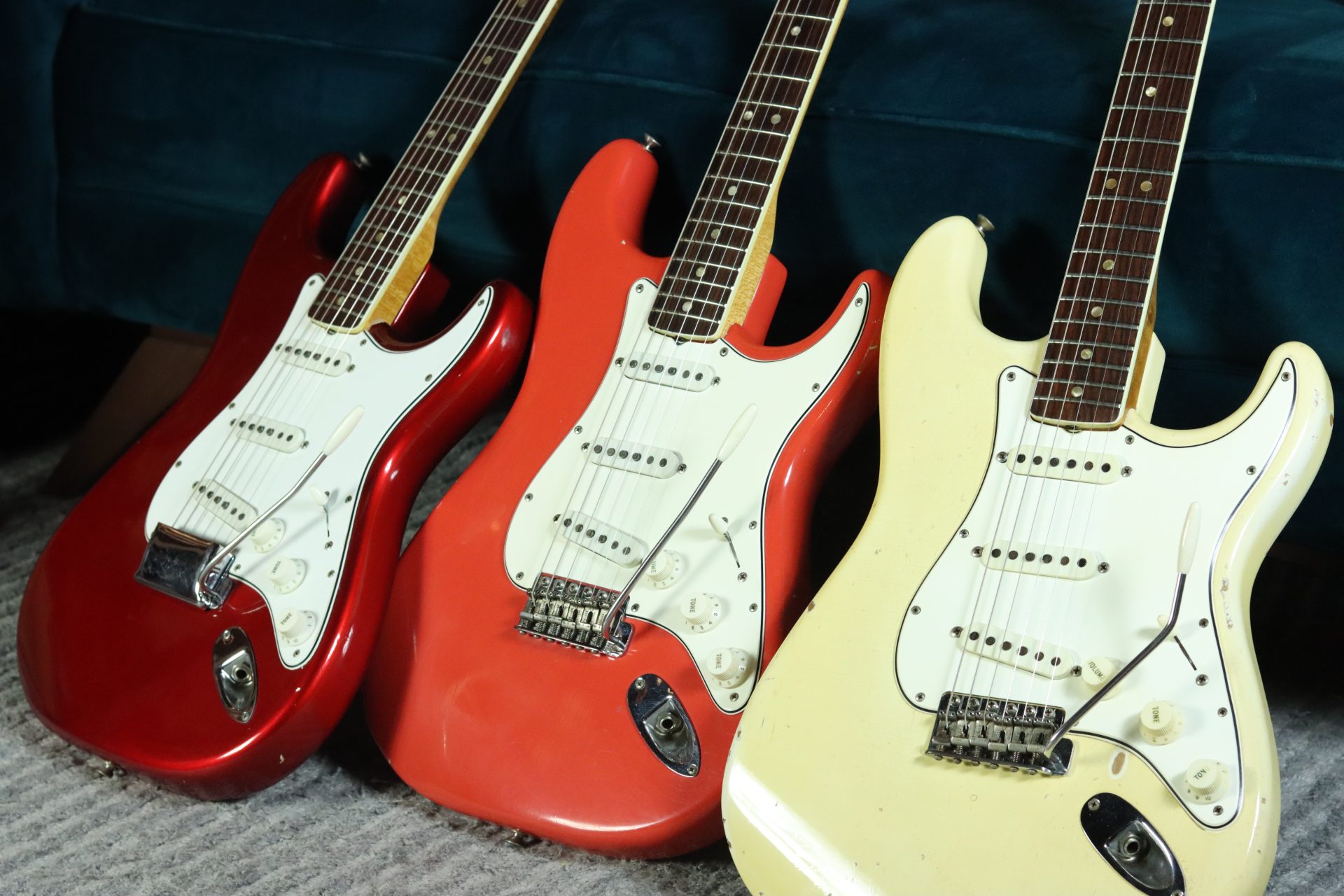 Guitar Highlights: 1966 Fiesta Red Stratocaster with a Bound Fretboard ...